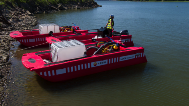 Lamor Corporation Releases Seahunter Multipurpose Connectable Plastic Workboat
