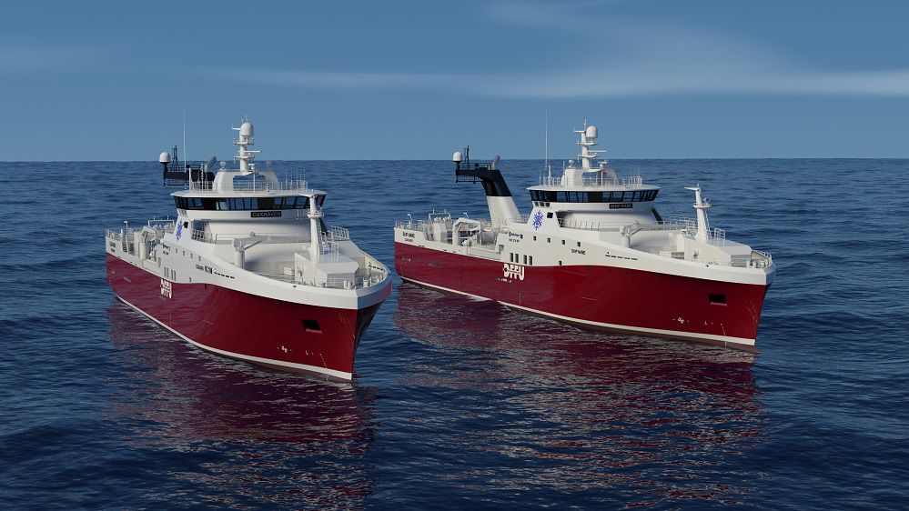 Kleven to Build Two Stern Trawlers for DFFU