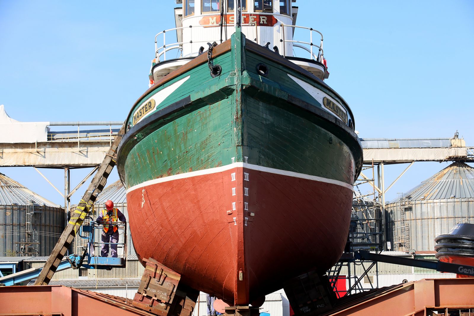 Seaspan Shipyards Repairs Historic Tug